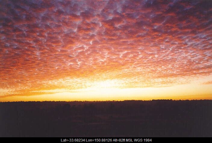 Altocumulus Clouds