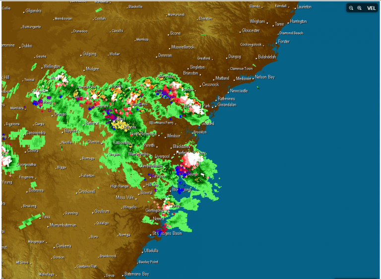 Severe Storms and Heavy Rain Sydney 5th March 2014 - Extreme Storms