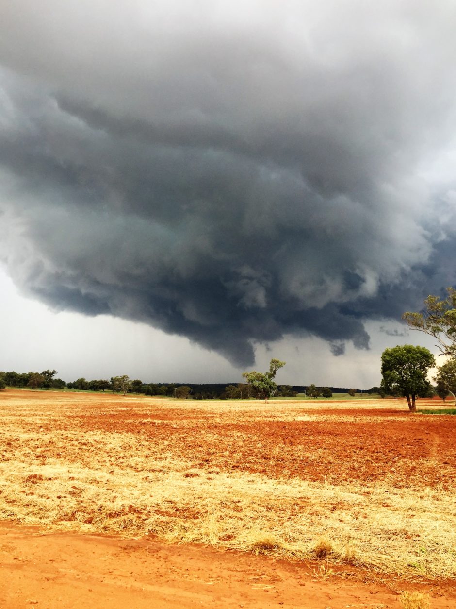 Mendooran NSW Supercell 14th November 2015 - Extreme Storms