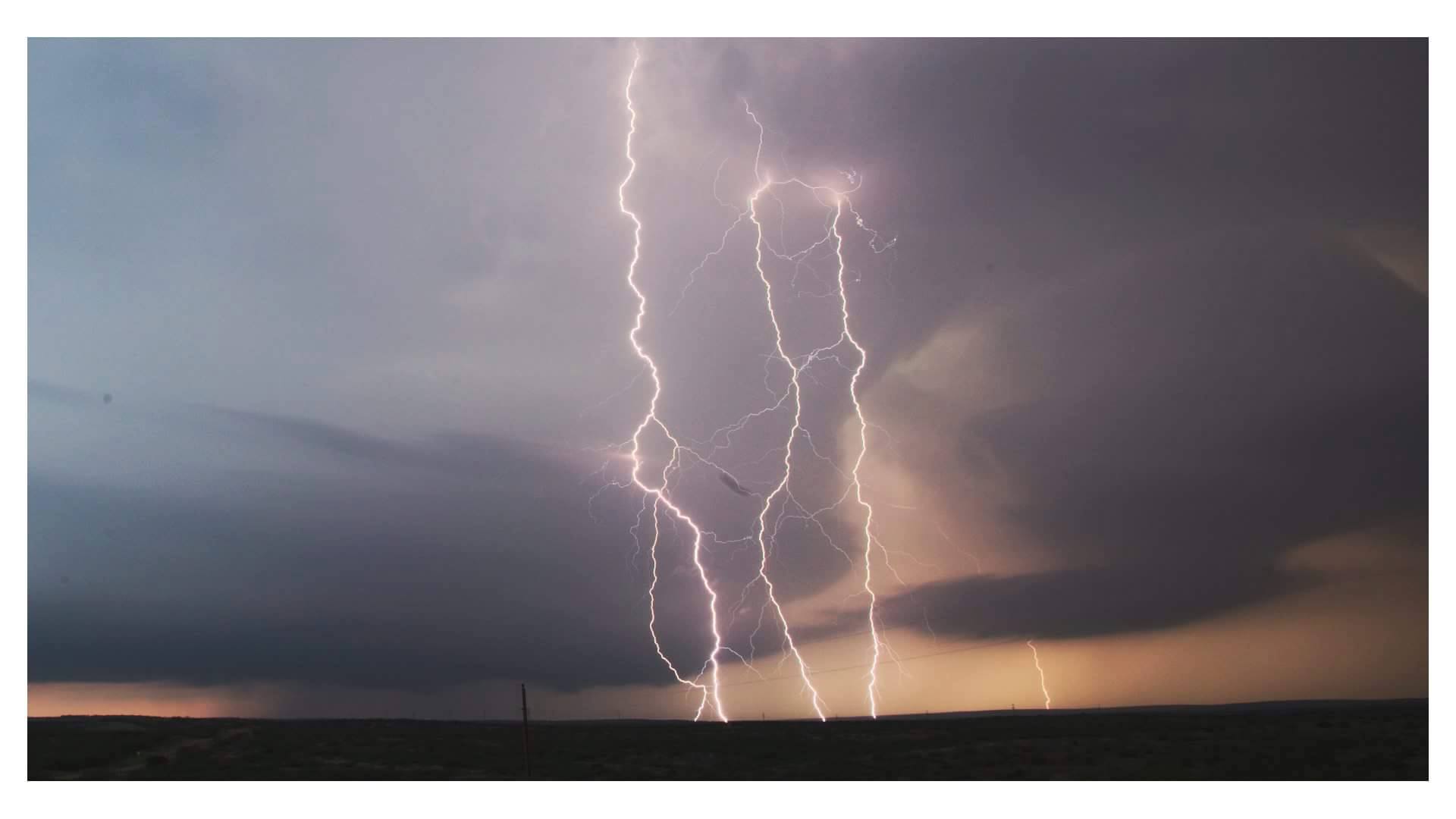 Turkey, Texas Lightning 23rd May 2016 - Extreme Storms