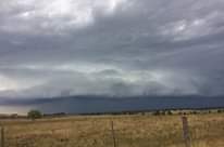 Cell west of Singleton #storm #hunter - Extreme Storms