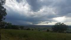 On this right now with Jimmy Deguara in quirindi - Extreme Storms