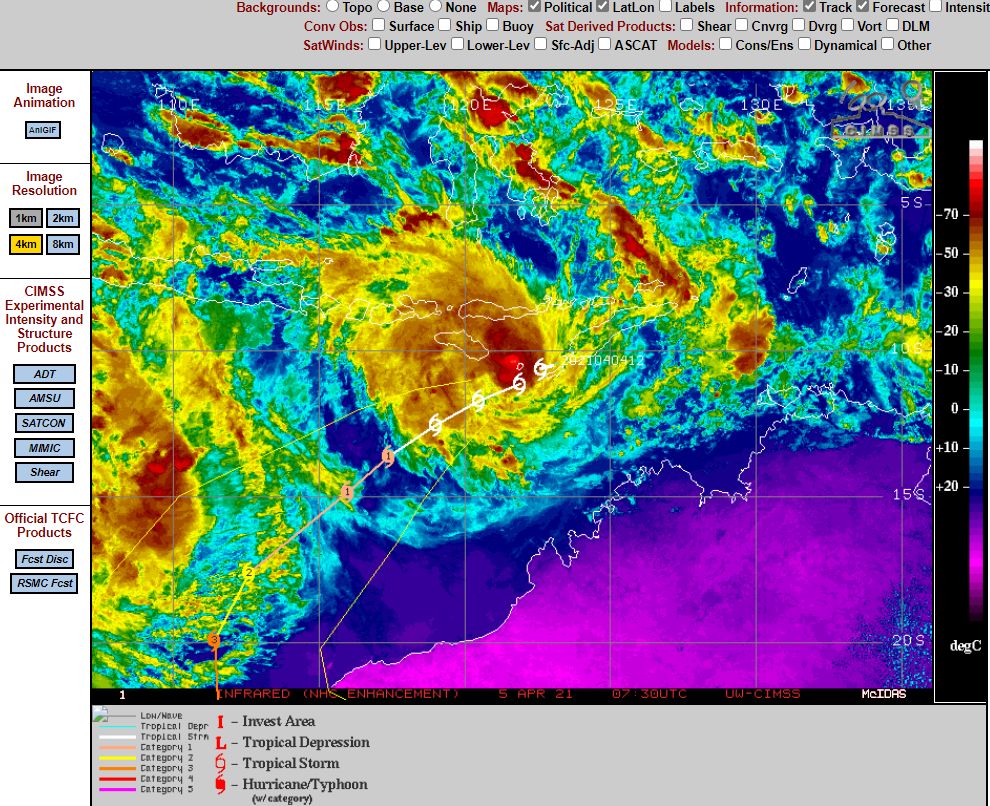 Tropical Cyclone Seroja - NW Western Australia - 5 to 9 April 2021 ...