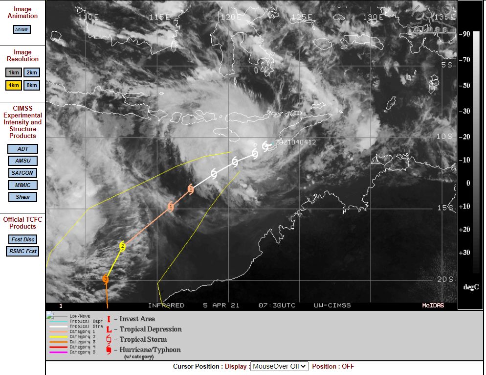 Tropical Cyclone Seroja - NW Western Australia - 5 to 9 April 2021 ...