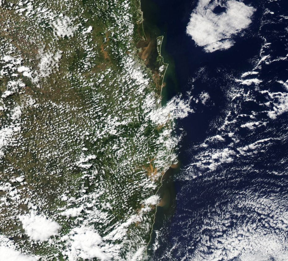 Terra Modis Eastern Australia floods - Extreme Storms